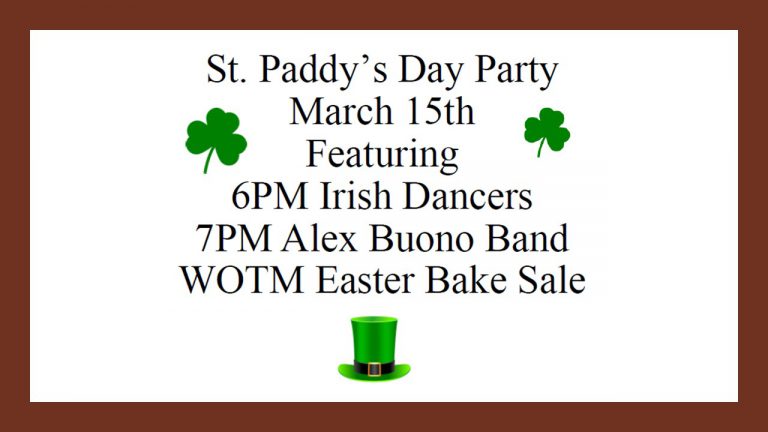 Calendar – Sellersville Moose Lodge 1539