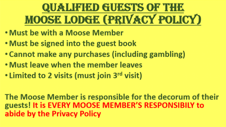 Moose International Passes all General Law changes – Sellersville Moose ...